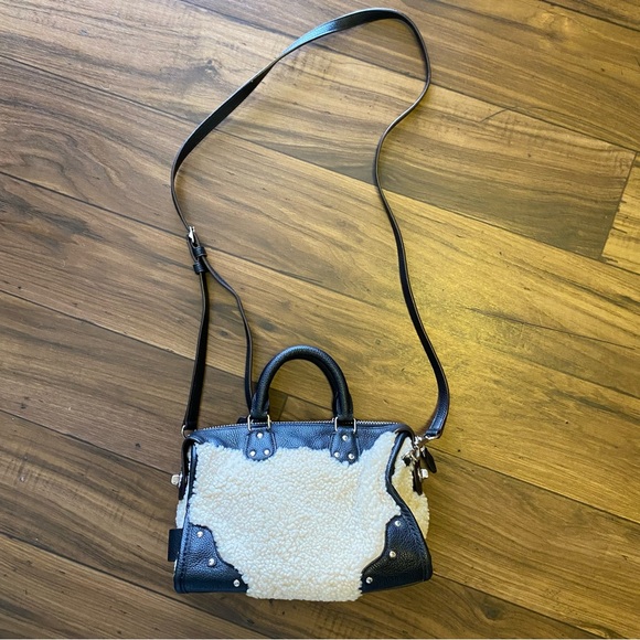 Coach | Bags | Coach Rhyder Shearling Satchel Bag X8x5 | Poshmark